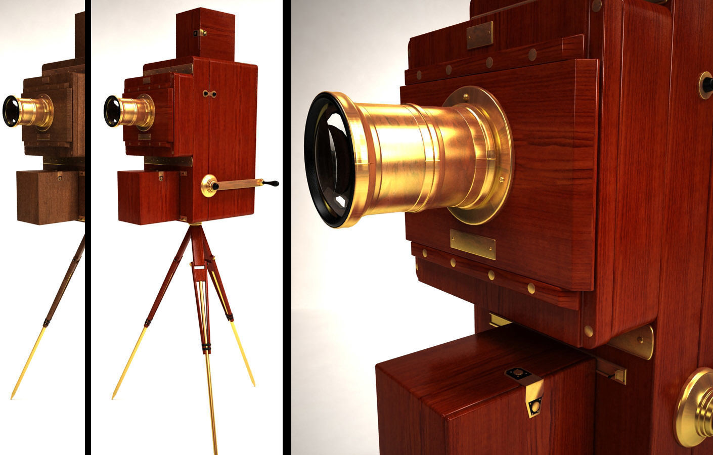 Ancient Movie camera 3D model | CGTrader