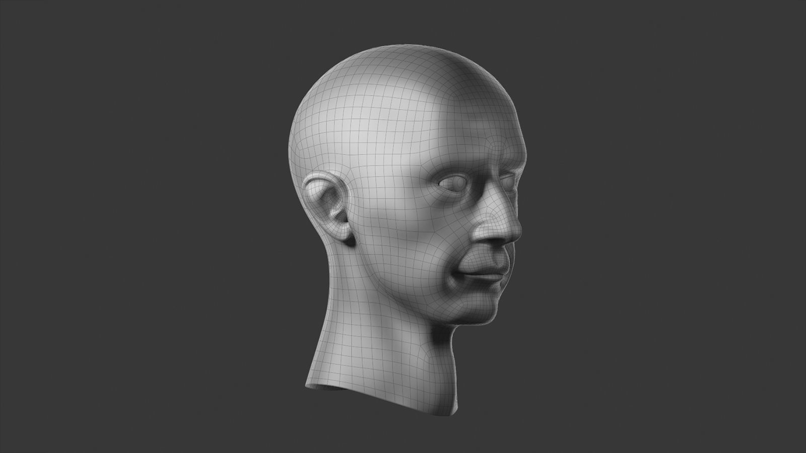 Model head 01 free 3D model | CGTrader