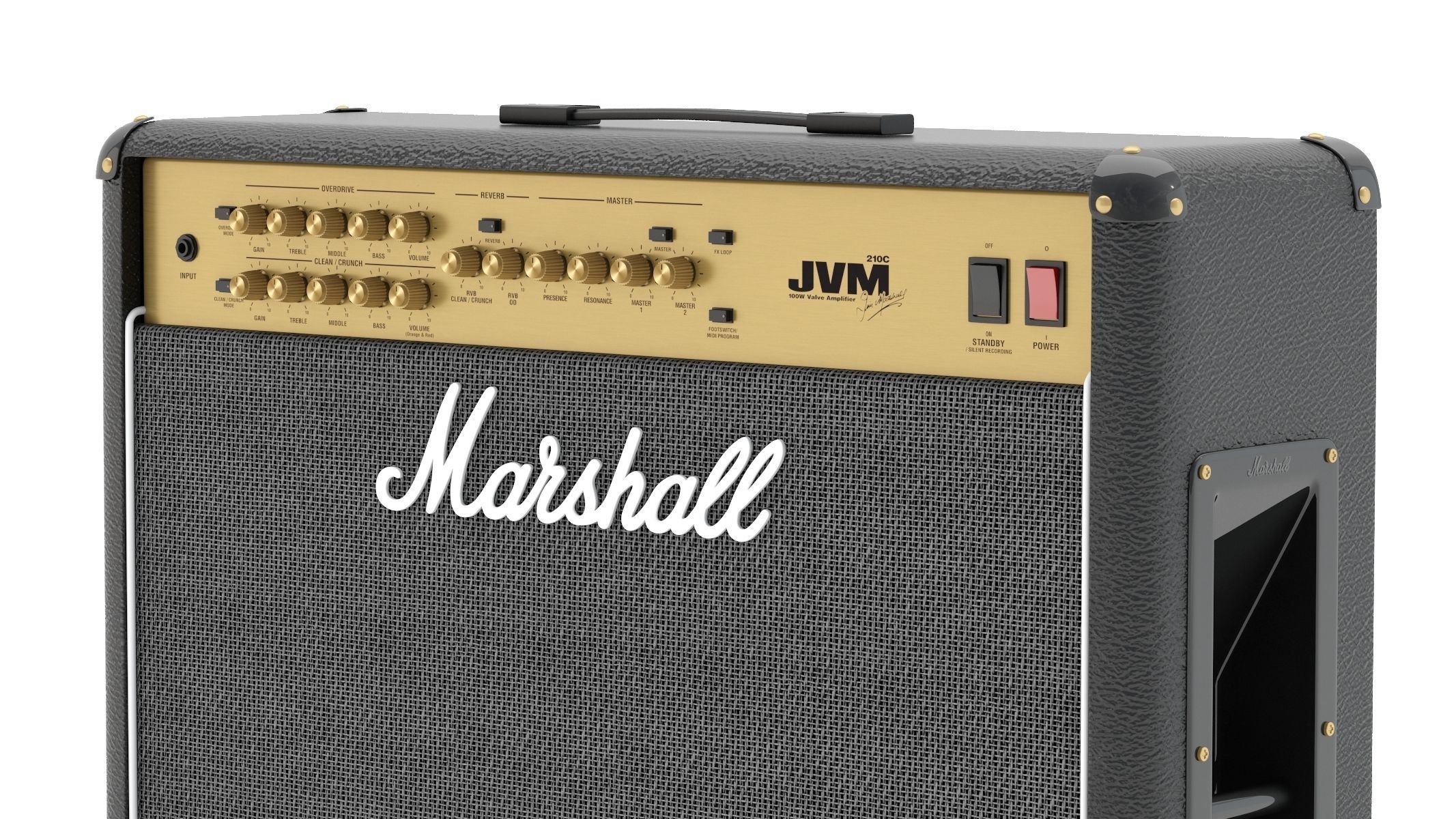 Marshall JVM205C 3D model | CGTrader