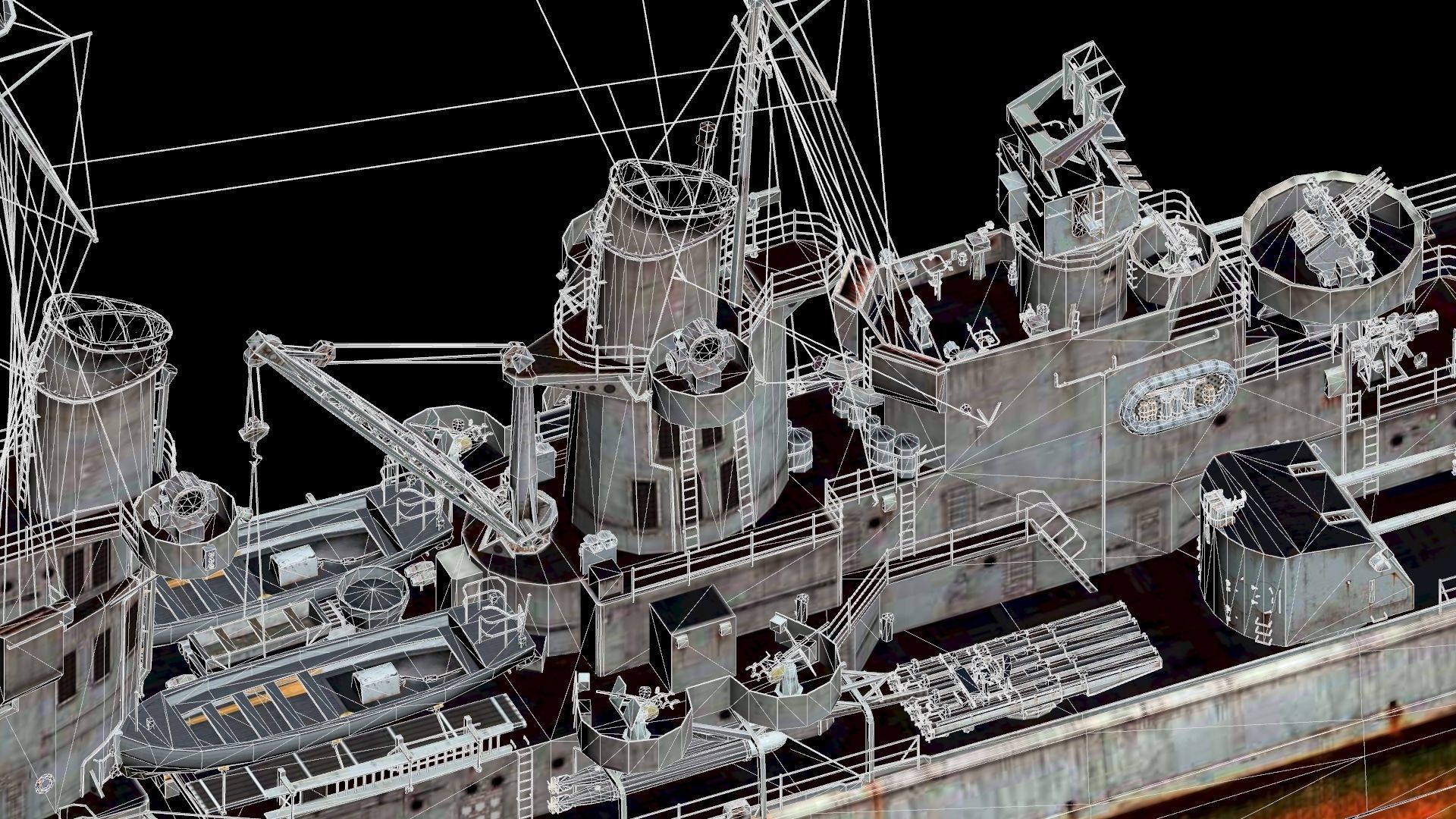 USS Atlanta 3D model | CGTrader