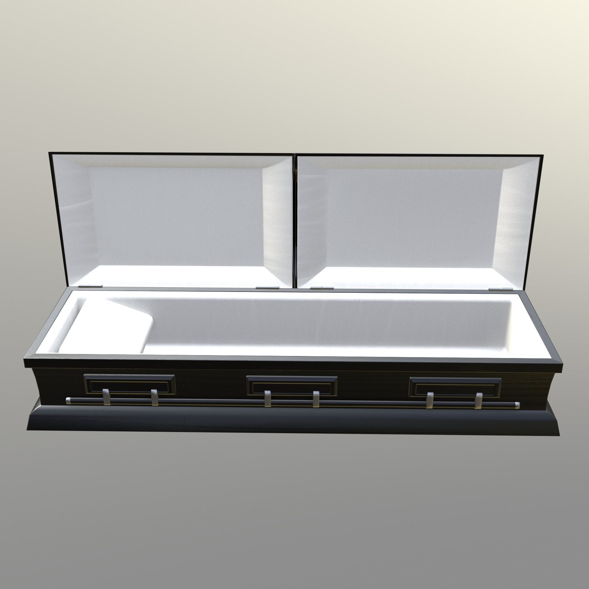 3D model Casket Black - Unity - HDRP - UE4 VR / AR / low-poly | CGTrader