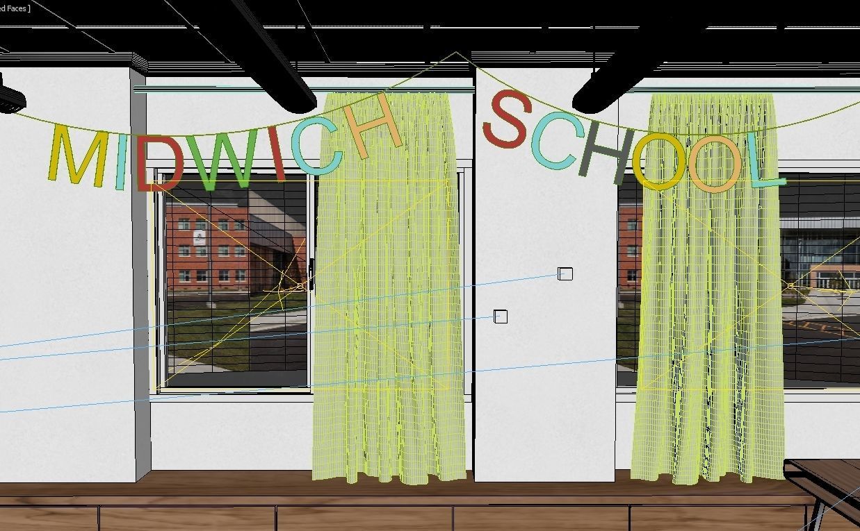 Elementary Classroom 3D model | CGTrader