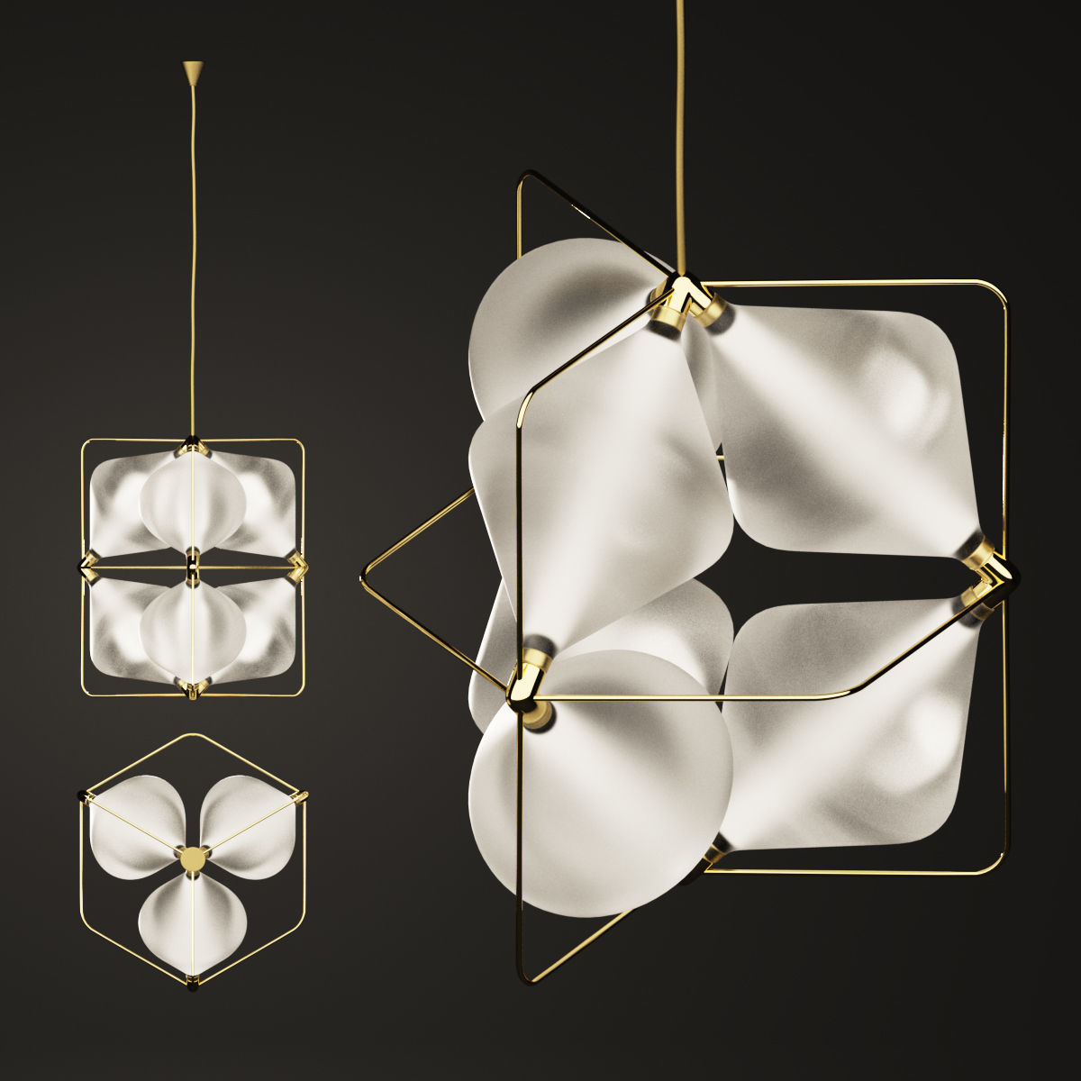 Lasvit Clover 3D model | CGTrader