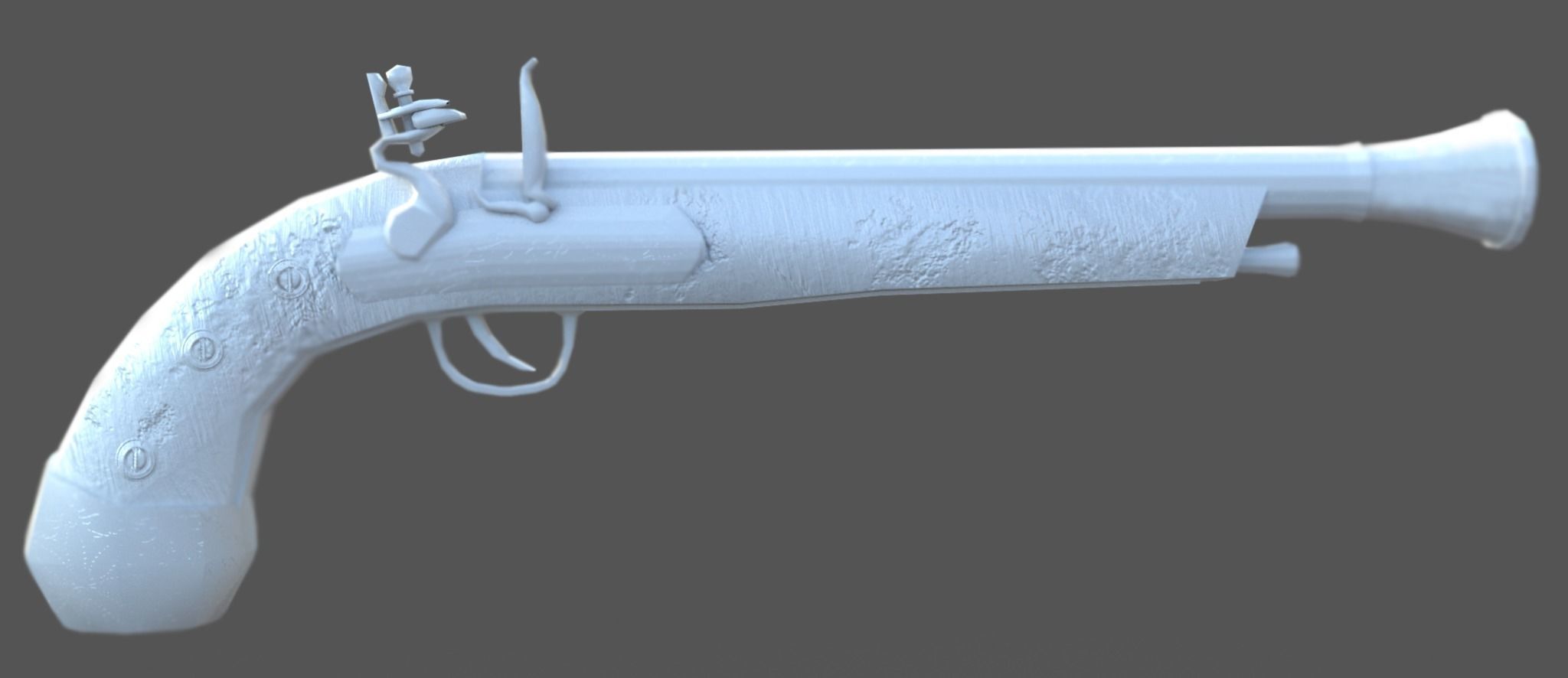 3D model Medieval gun 3d model VR / AR / low-poly | CGTrader