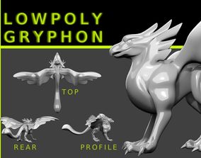 Rigged Gryphon 3D Models | CGTrader