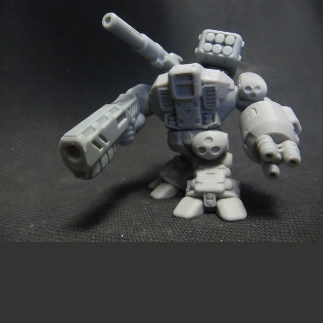 CHIBI-TECH SD - CORPORATION CHASSIS 3D model 3D printable | CGTrader