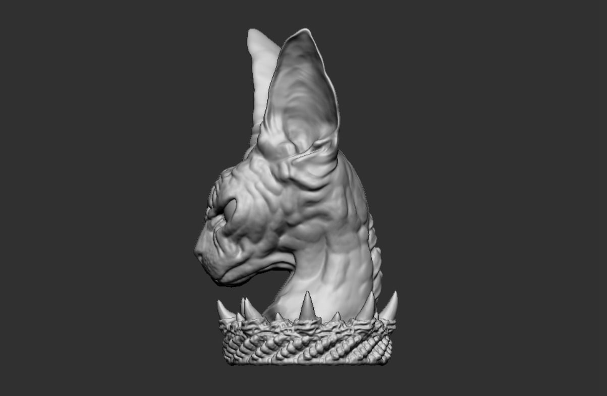 Sphinx for 3d print 3D model 3D printable | CGTrader