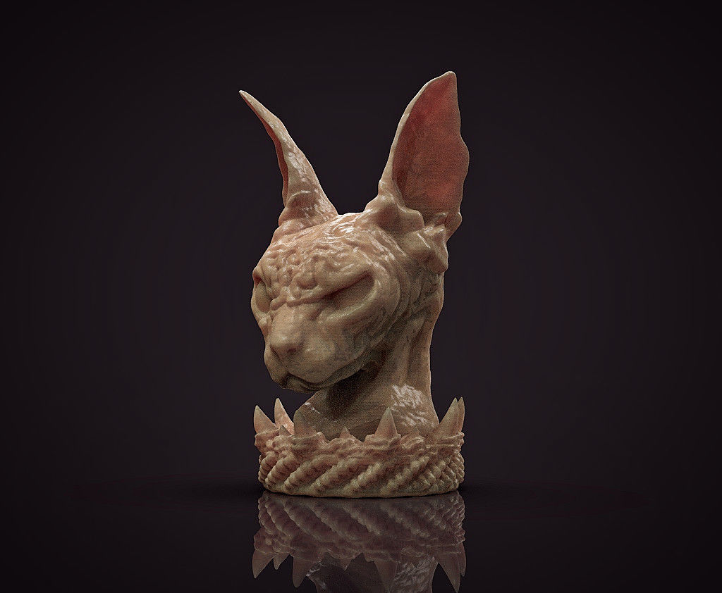 Sphinx for 3d print 3D model 3D printable | CGTrader