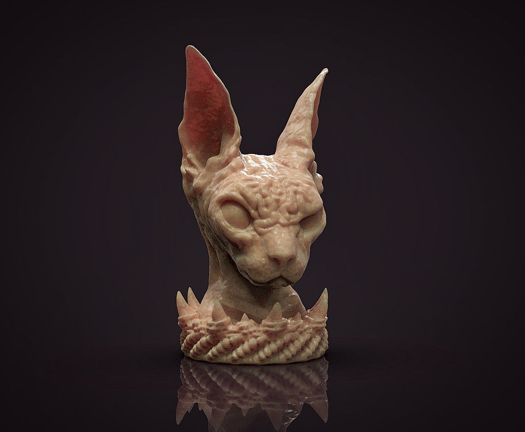 Sphinx for 3d print 3D model 3D printable | CGTrader