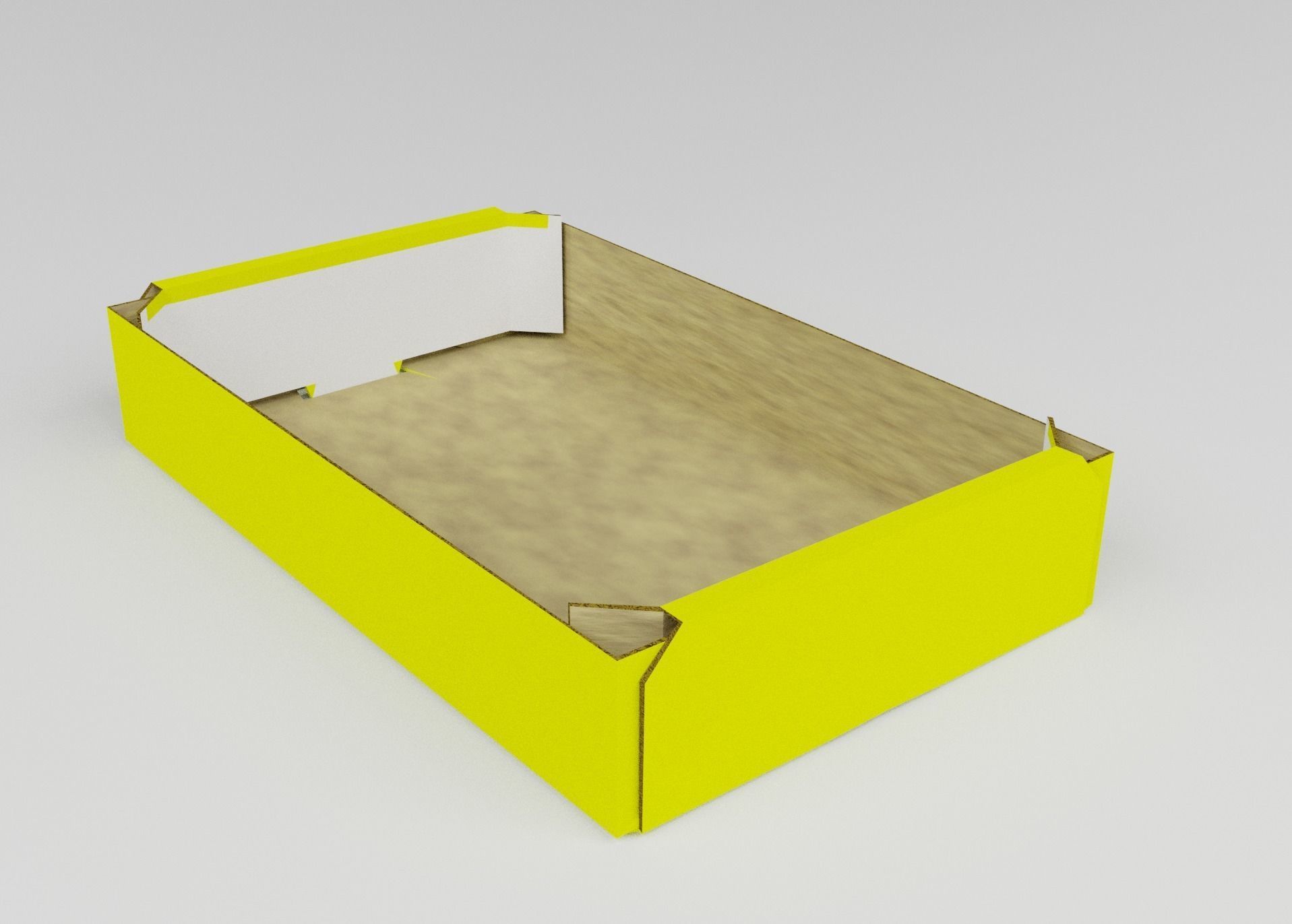 Bakery box 3D model | CGTrader