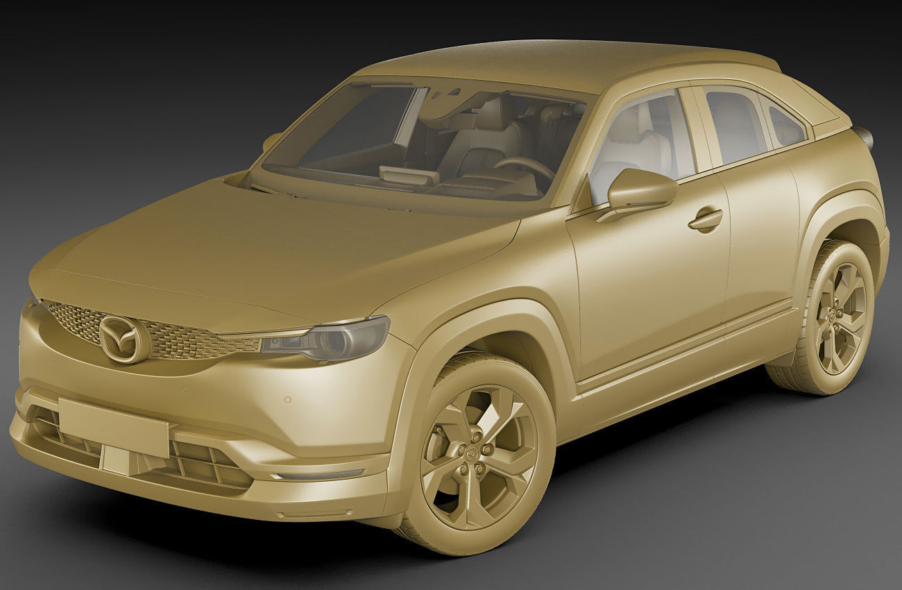 Mazda MX-30 2020 3D model | CGTrader