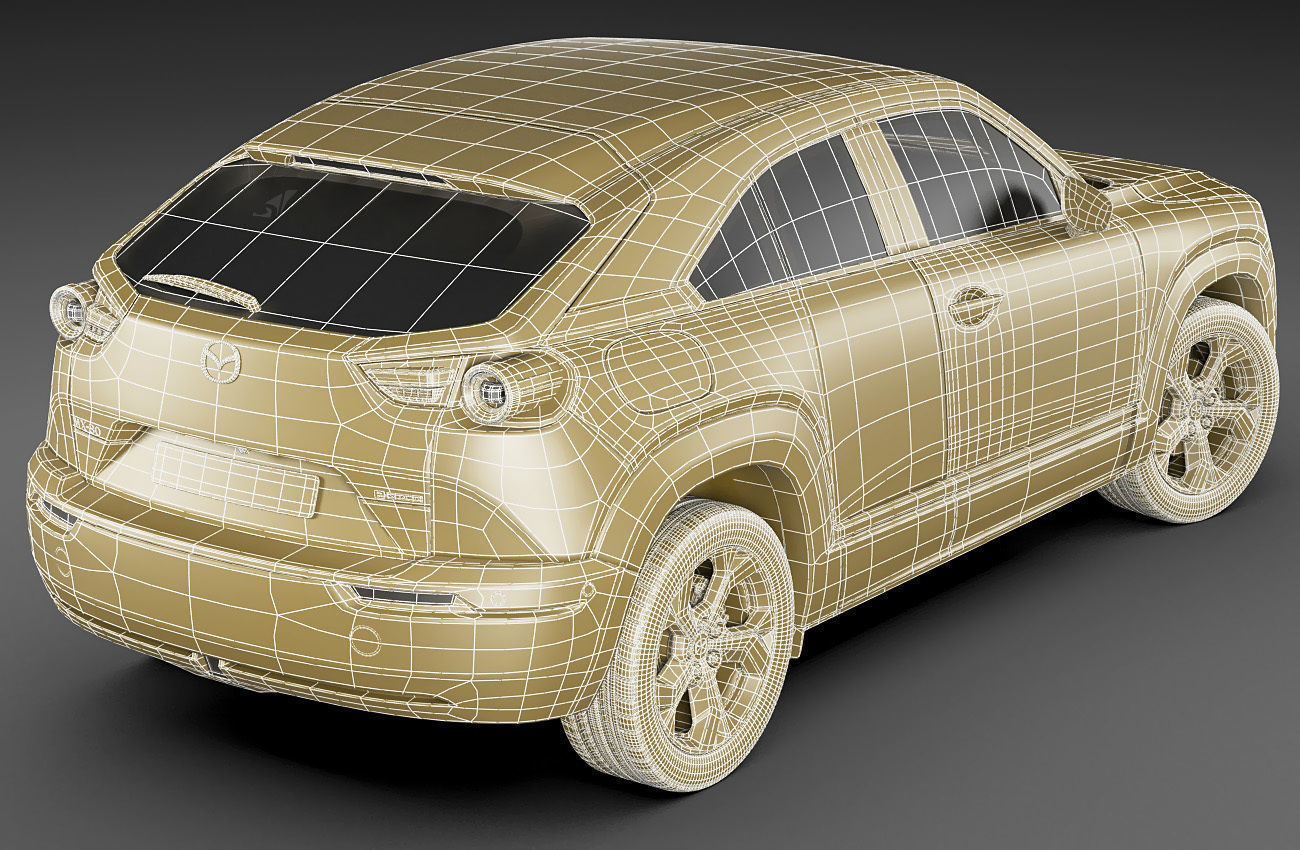 Mazda MX-30 2020 3D model | CGTrader