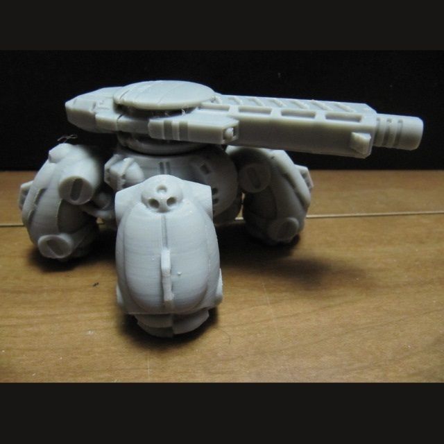 CHIBI-TECH SD - HAVOC CHASSIS 3D model 3D printable | CGTrader