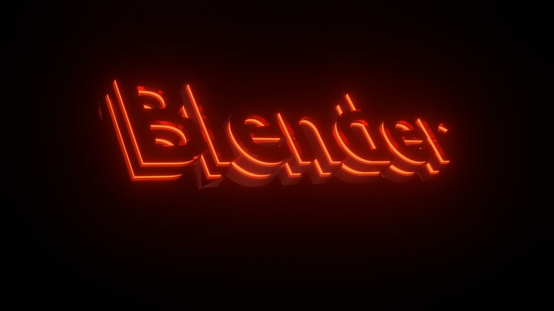 Blender Animation Logo free 3D model | CGTrader