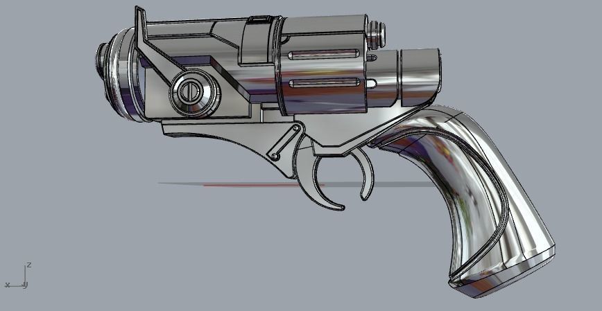 Eleena Daru Blasters from Star Wars the old republic 3D model 3D ...