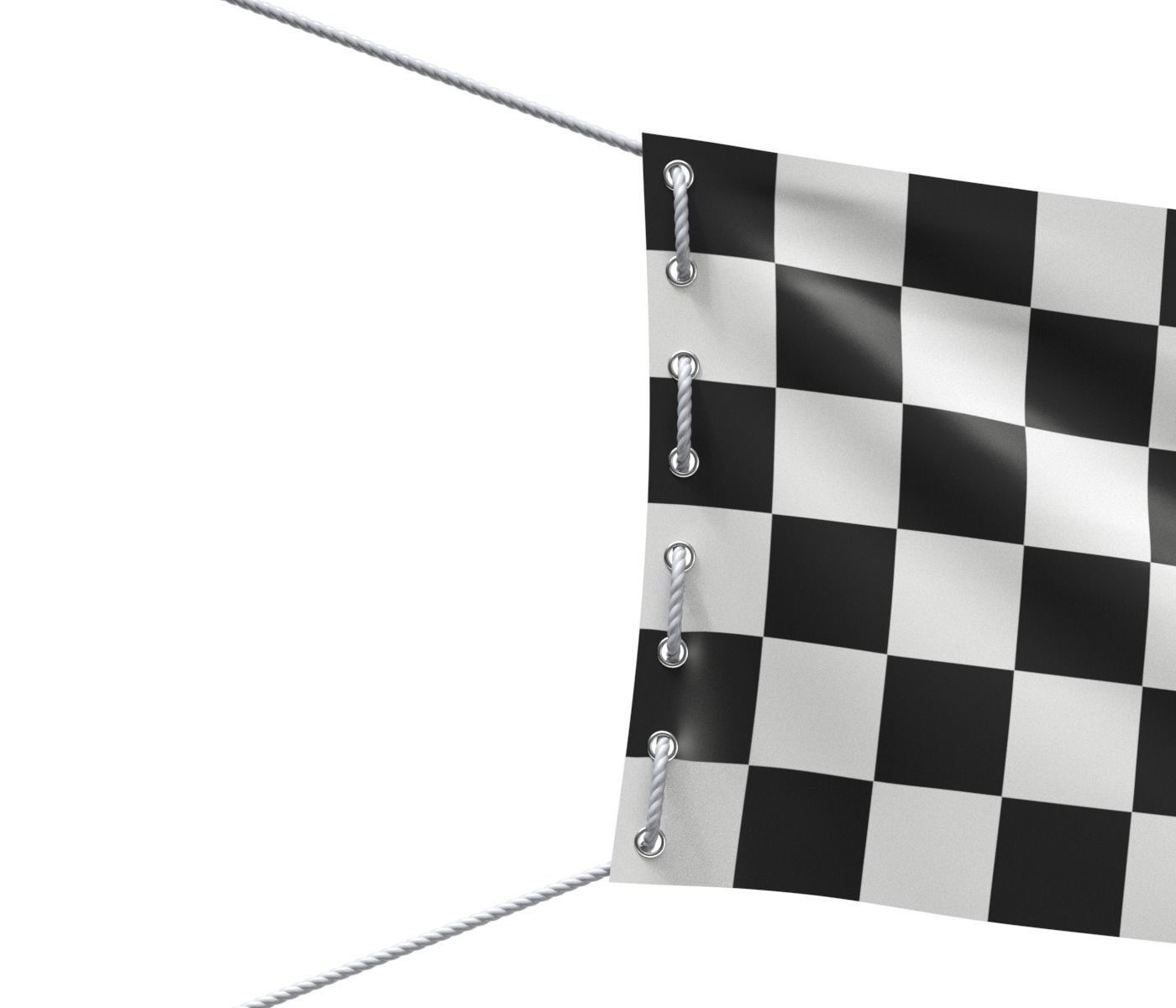 Racing Banners 3D model | CGTrader