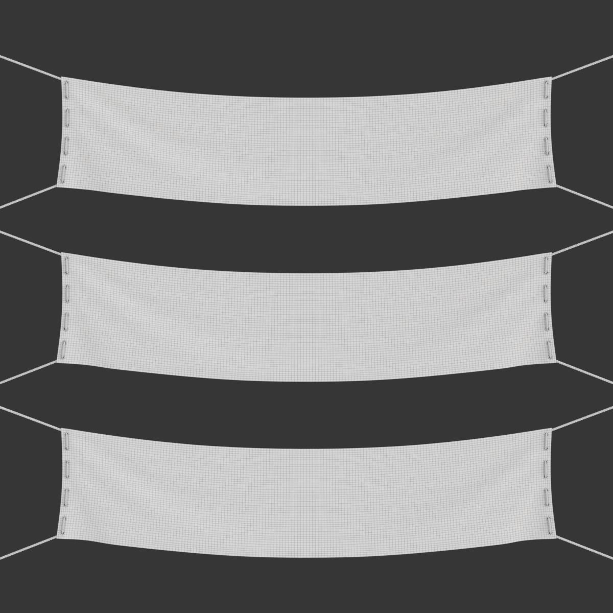 Racing Banners 3D model | CGTrader