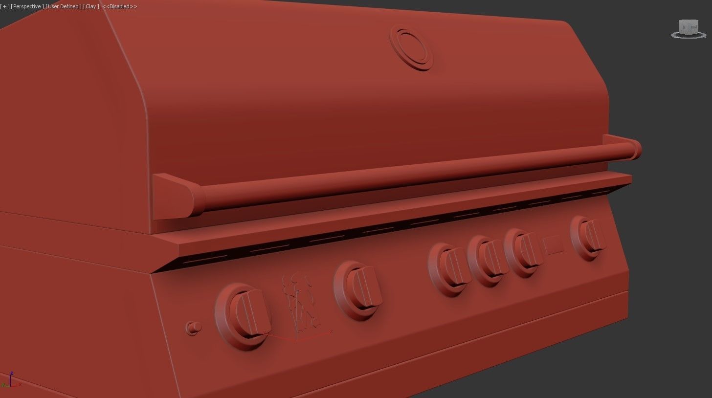 3D model Lion L90000 Premium Grill VR / AR / low-poly | CGTrader