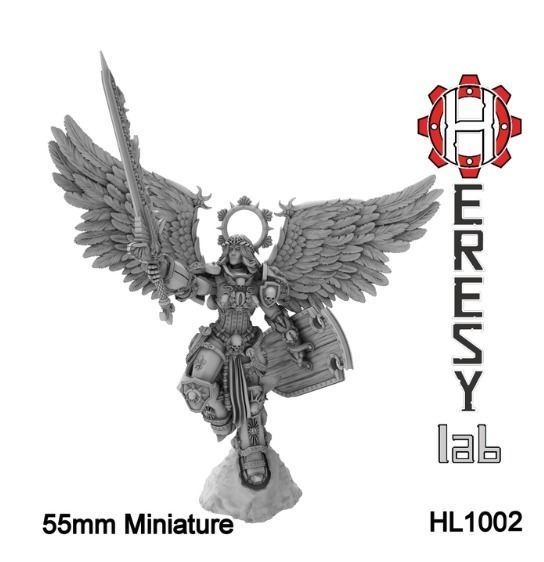 Heresylab - Lady of Valor 3D model 3D printable | CGTrader