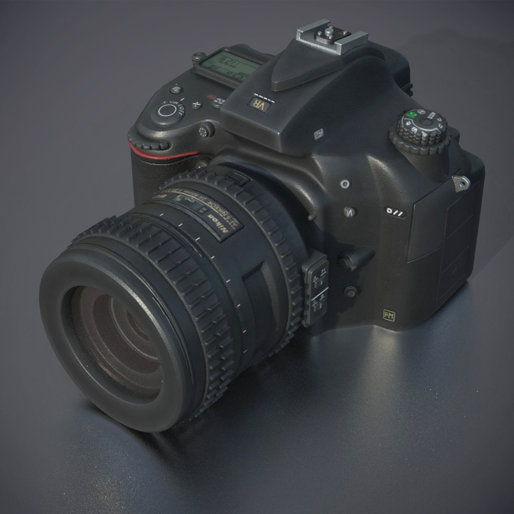 Camera I PBR I Subdiv - Ready 3D model free VR / AR / low-poly 3D model ...