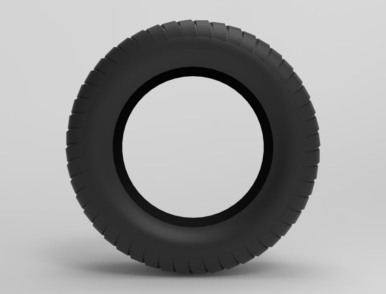 Simple tyre 3d model 3D model | CGTrader