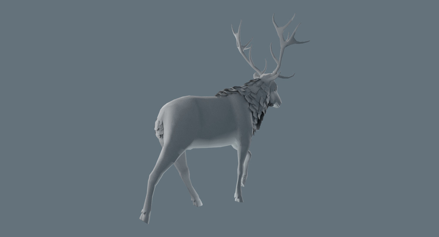 3D model Deer Rig VR / AR / low-poly | CGTrader