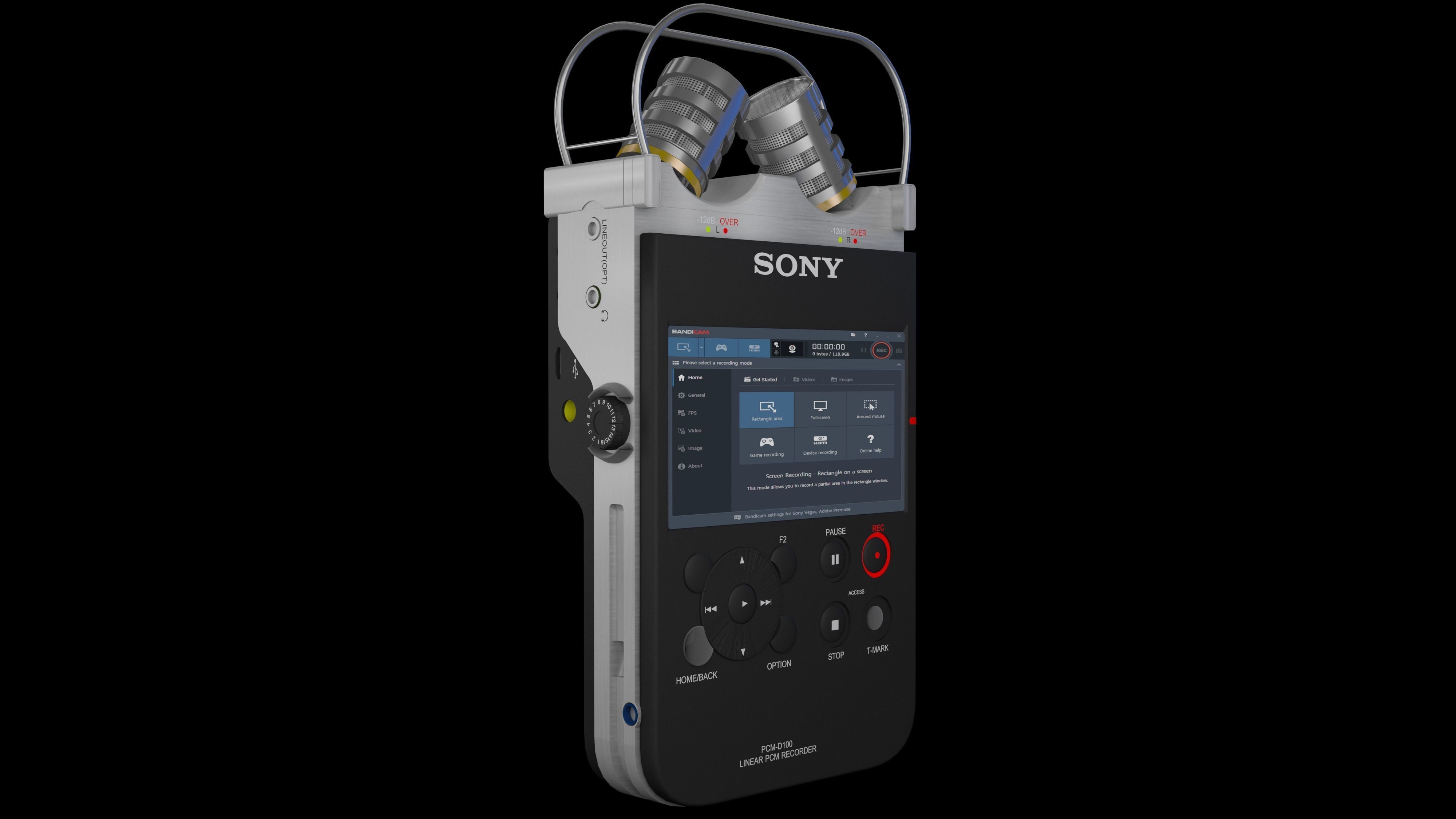 SONY RECORDER 3D model | CGTrader