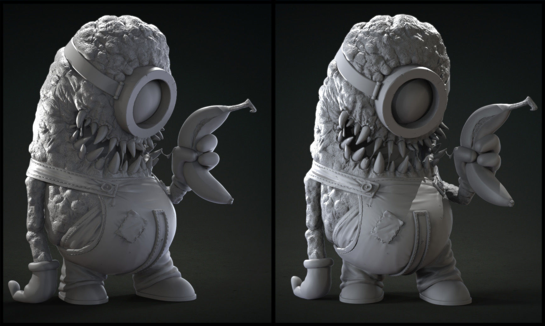 The Scary Minion 3D model | CGTrader