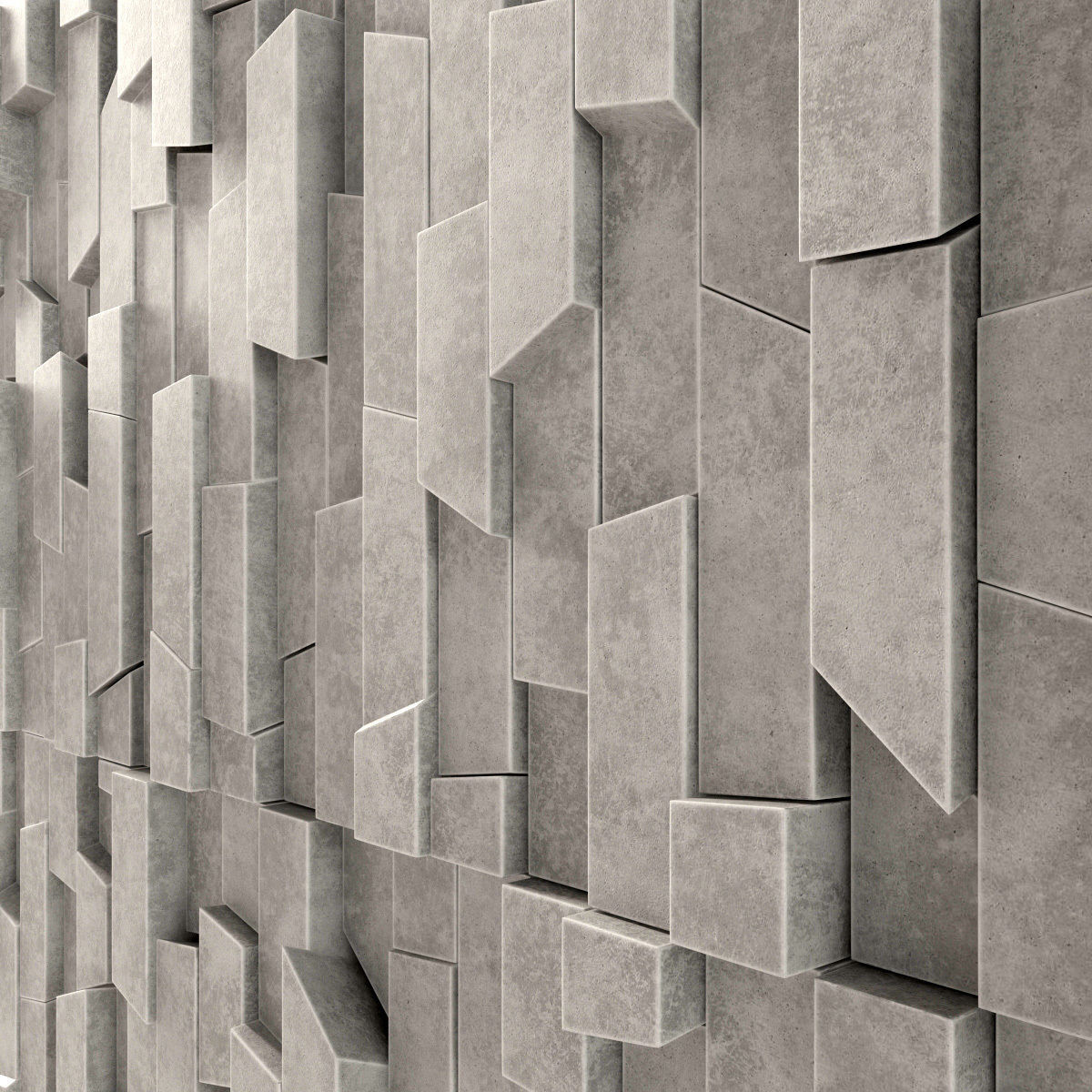 Panel slice Neo block n1 3D model | CGTrader