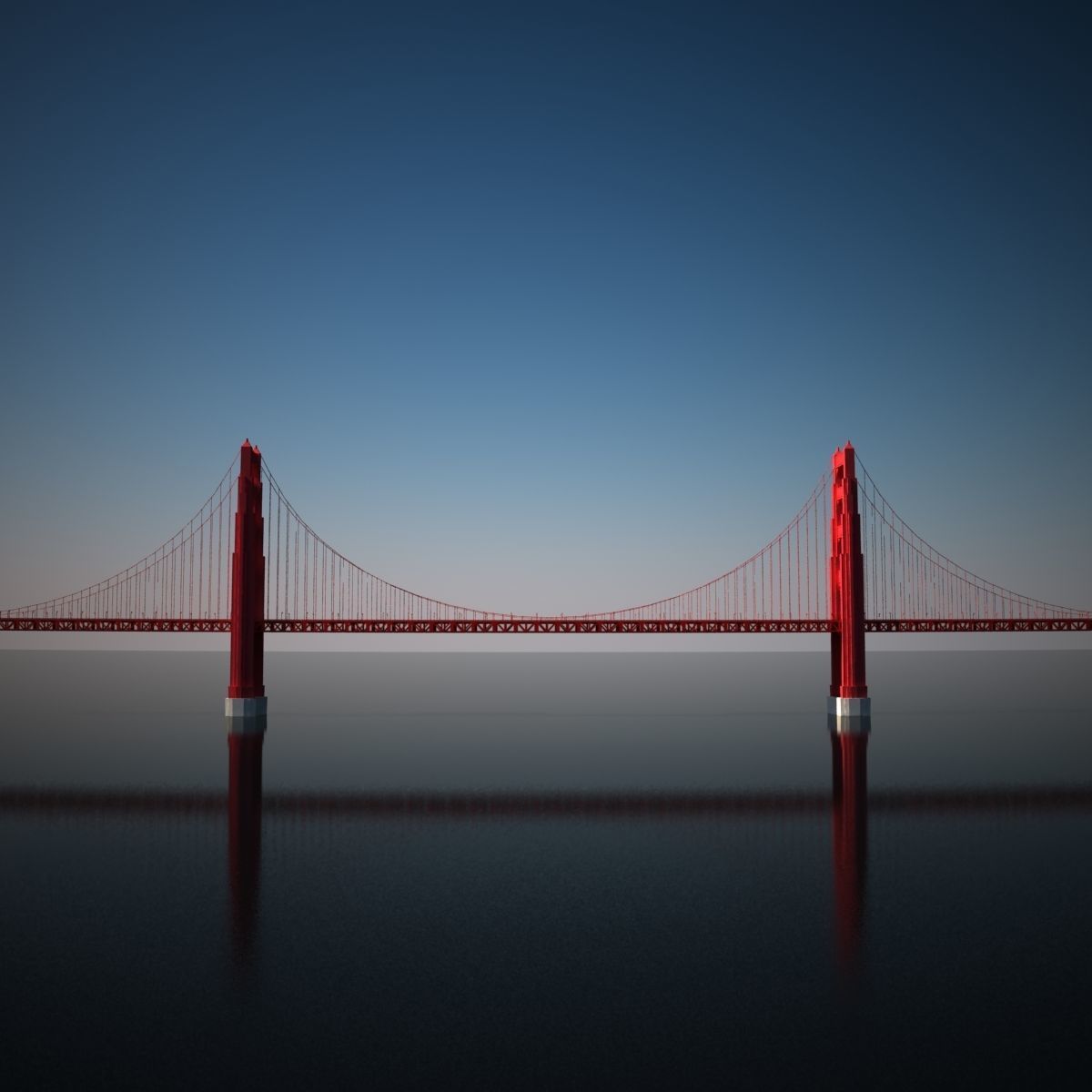 Golden Gate Bridge 3D model | CGTrader