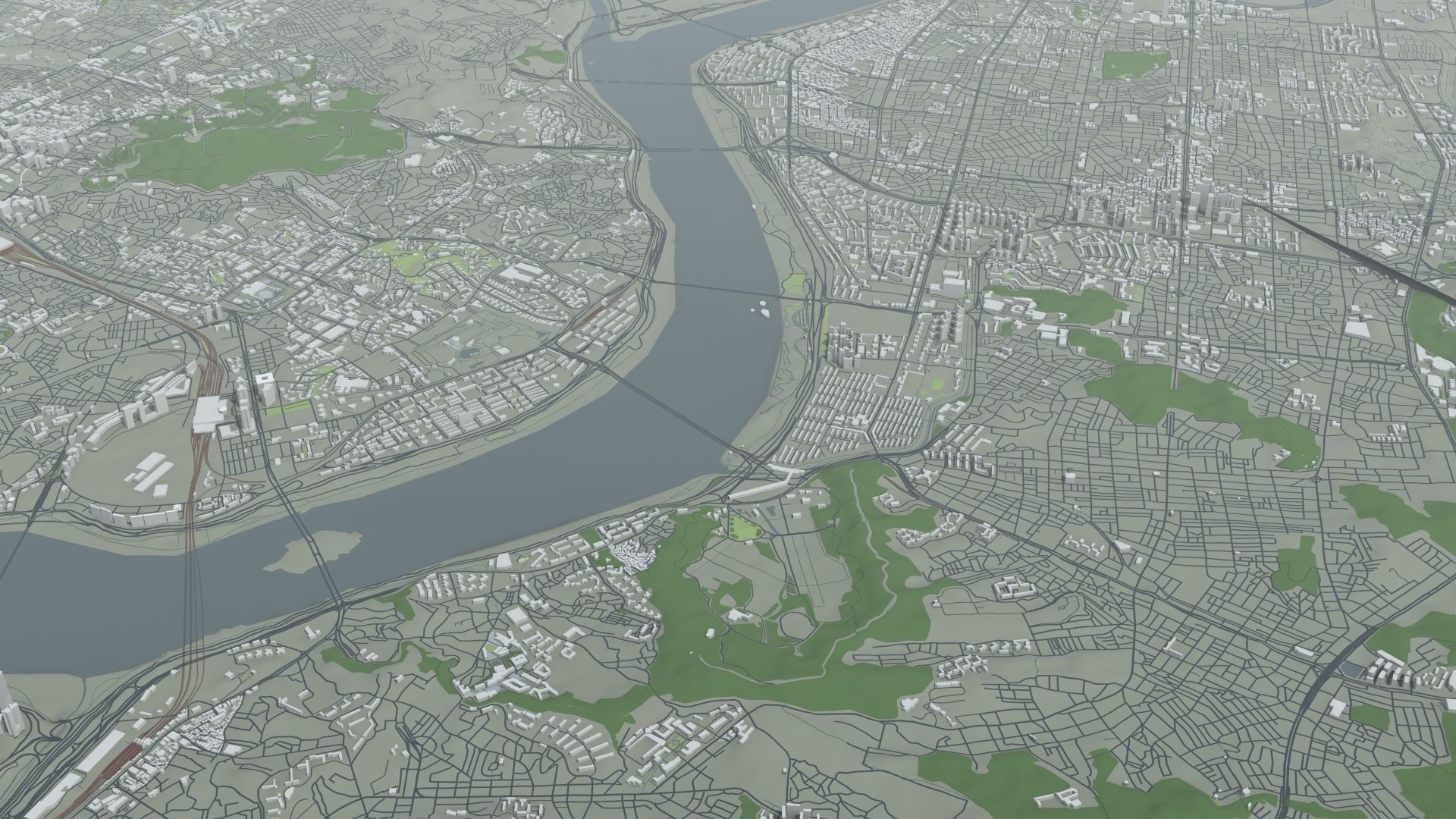 Seoul South Korea 3D model | CGTrader