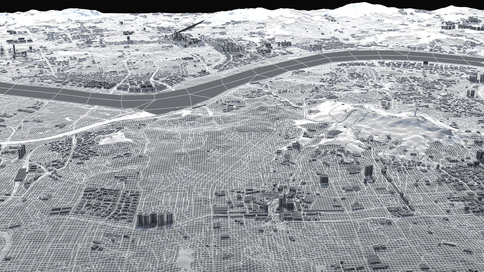 Seoul South Korea 3D model | CGTrader