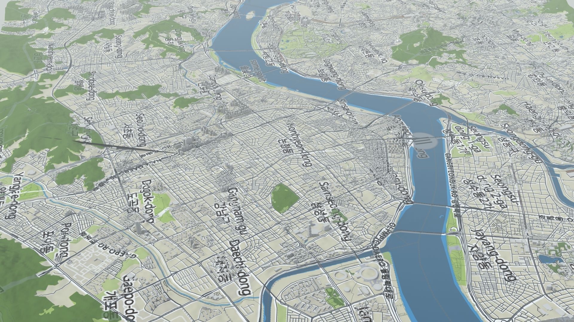 Seoul South Korea 3D model | CGTrader