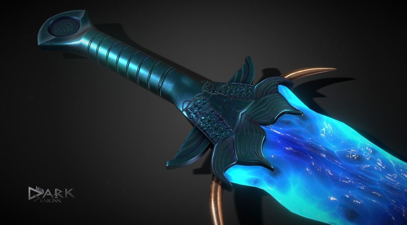 Cospris Malice BlueSkull version 3D model | CGTrader