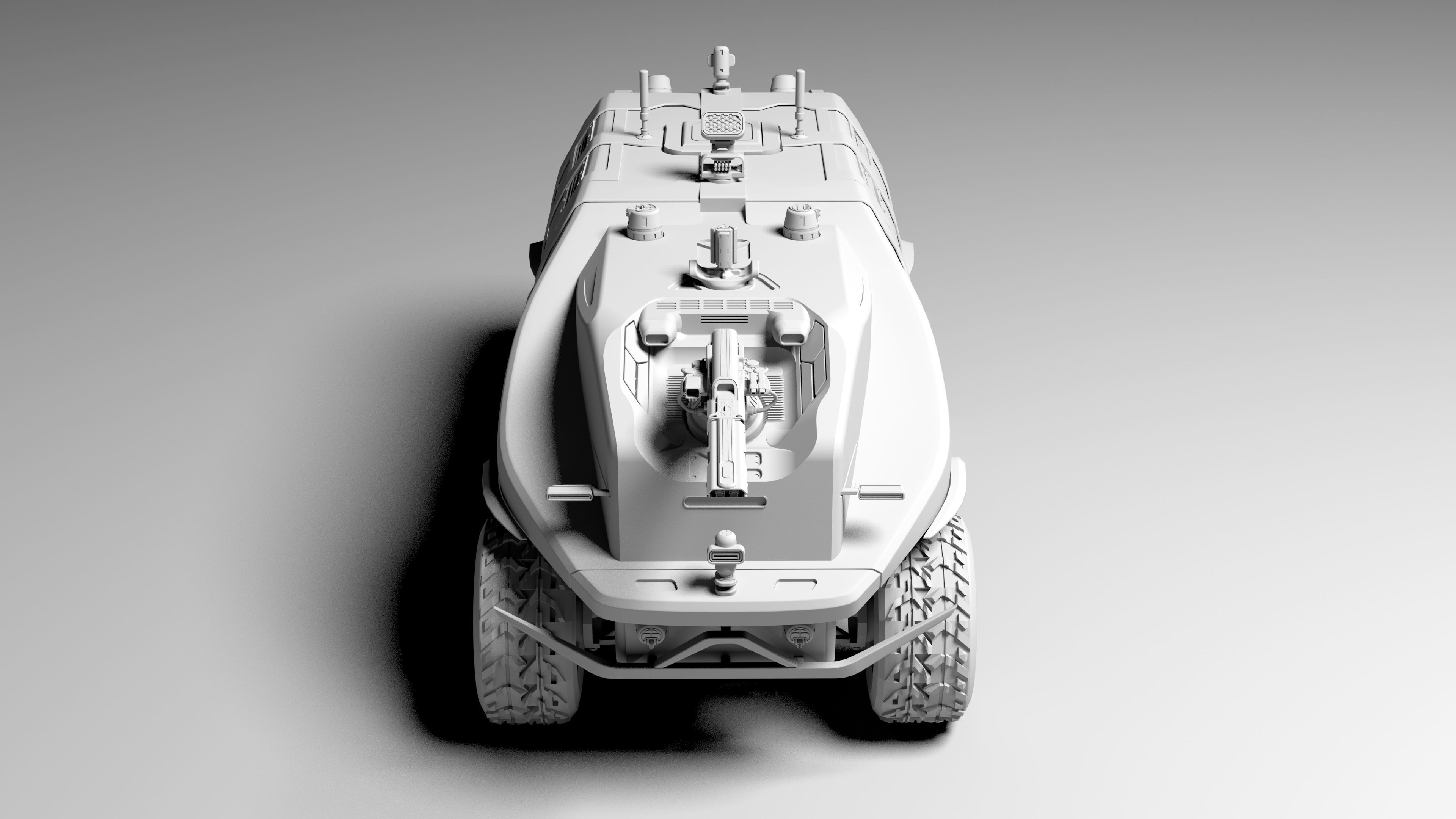 Military Personnel Transport Vehicle 3D model | CGTrader