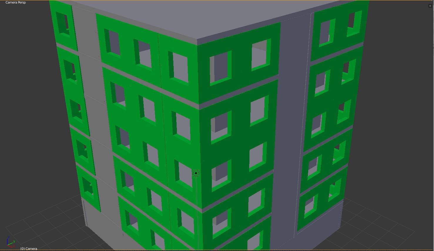 Simple Building free 3D model | CGTrader