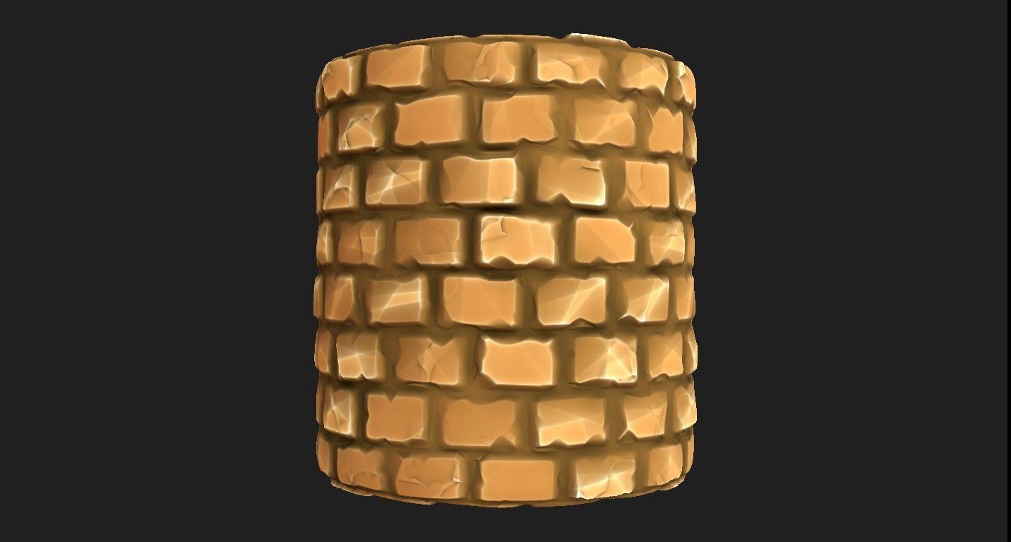 Stylized Wall free Texture | CGTrader