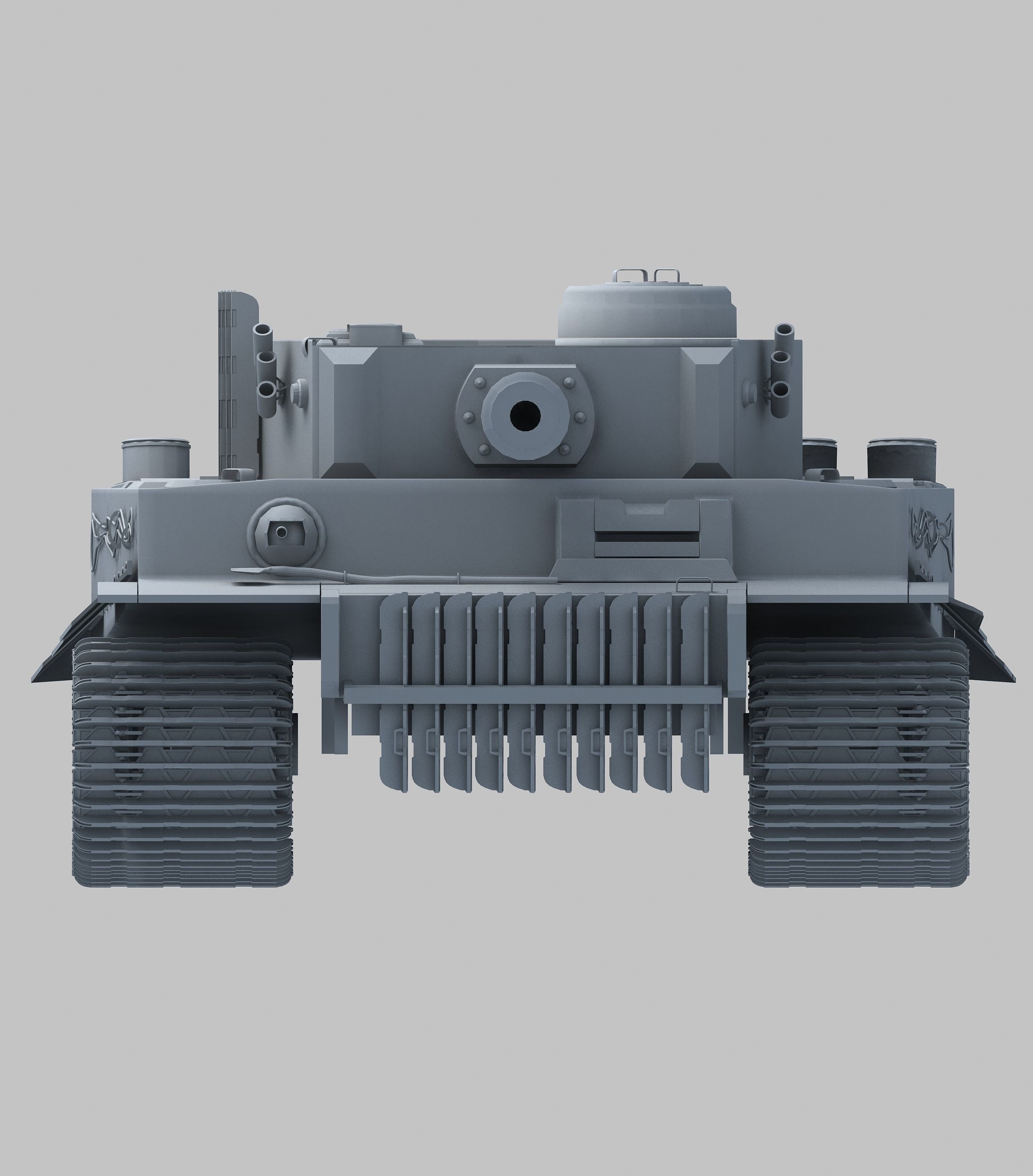 German Panzer tank 3D model | CGTrader
