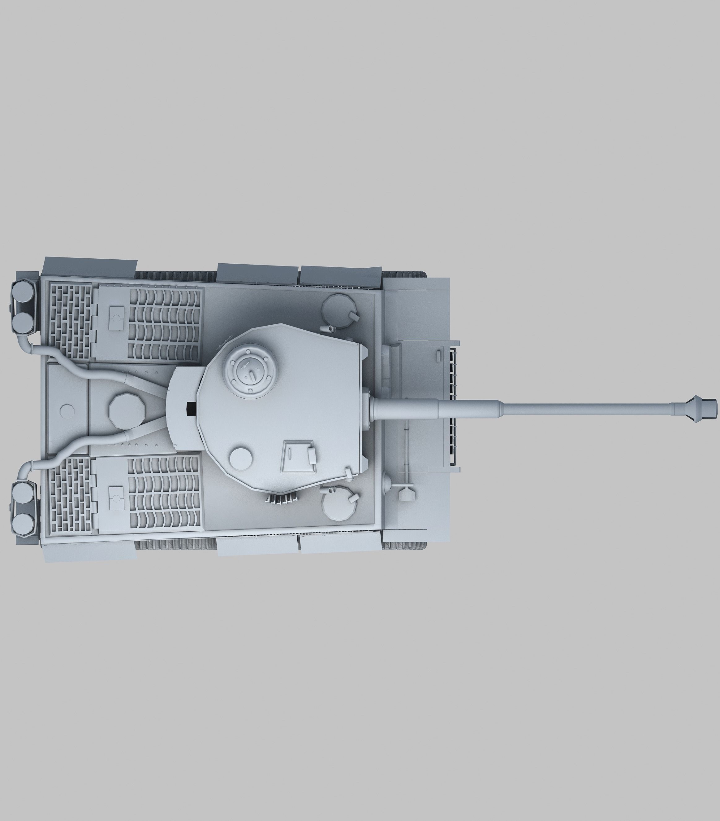 German Panzer tank 3D model | CGTrader