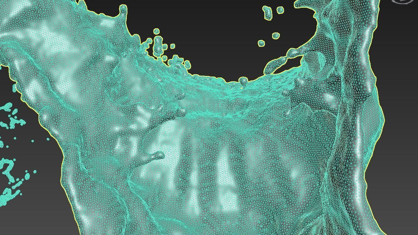 Water Splash 3D Model 3D model | CGTrader