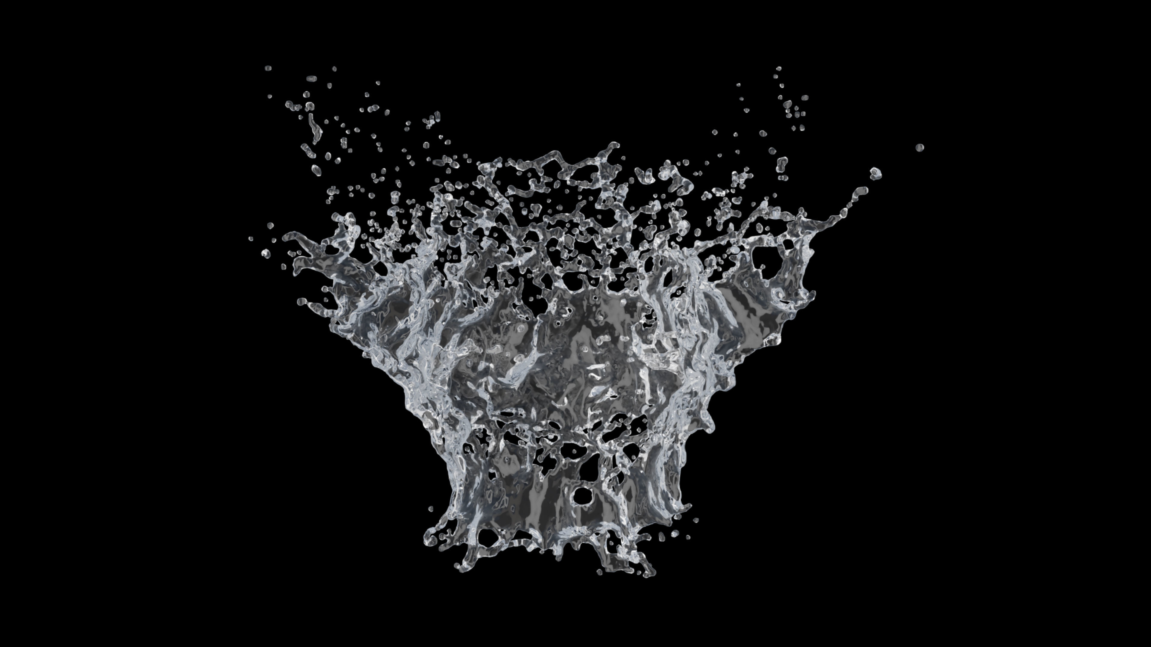 Water Splash 3D Model 3D model | CGTrader