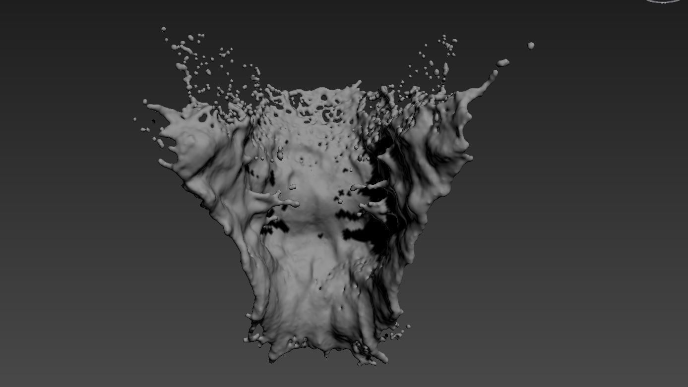 Water Splash 3D Model 3D model | CGTrader