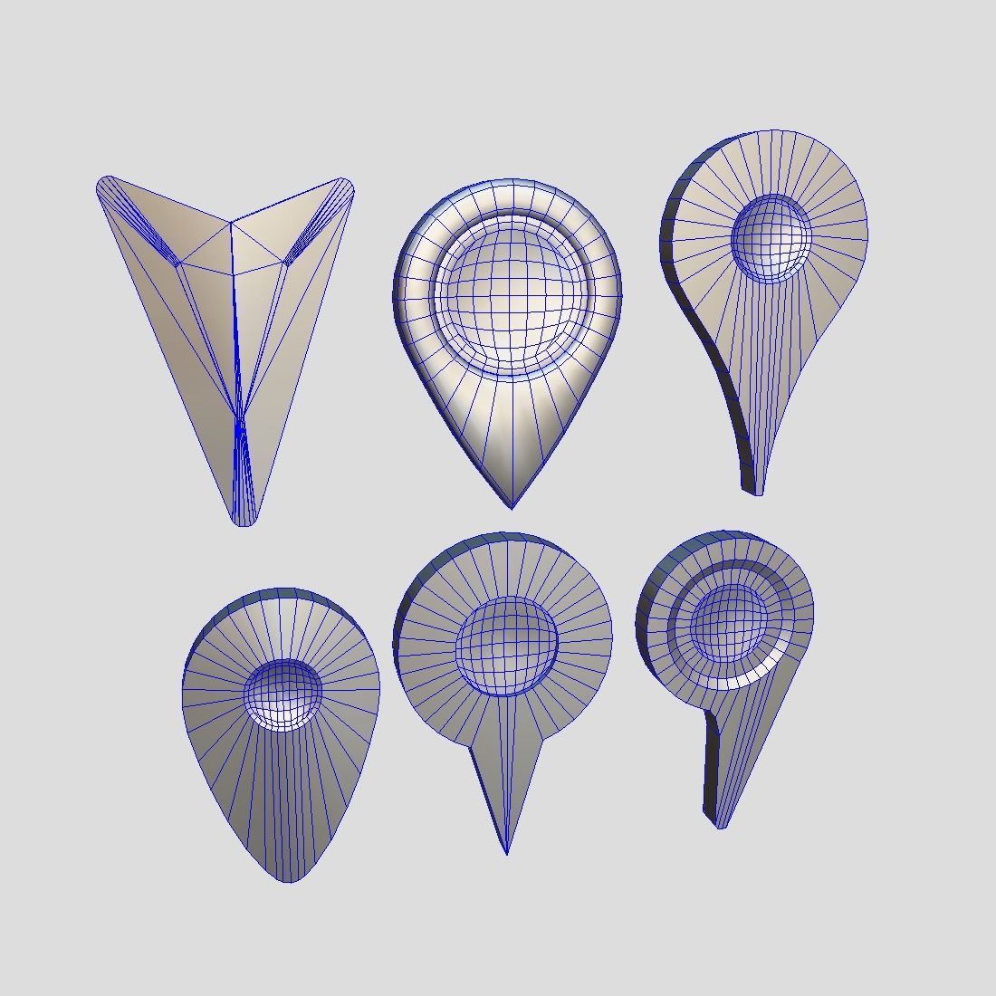 3D model Map Pointer Pack VR / AR / low-poly | CGTrader