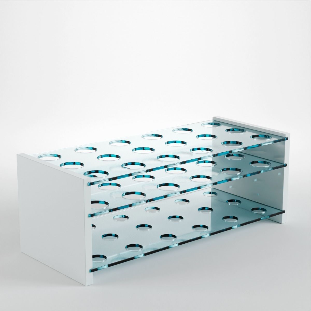 3D model Covid-19 Test Tube Rack VR / AR / low-poly | CGTrader