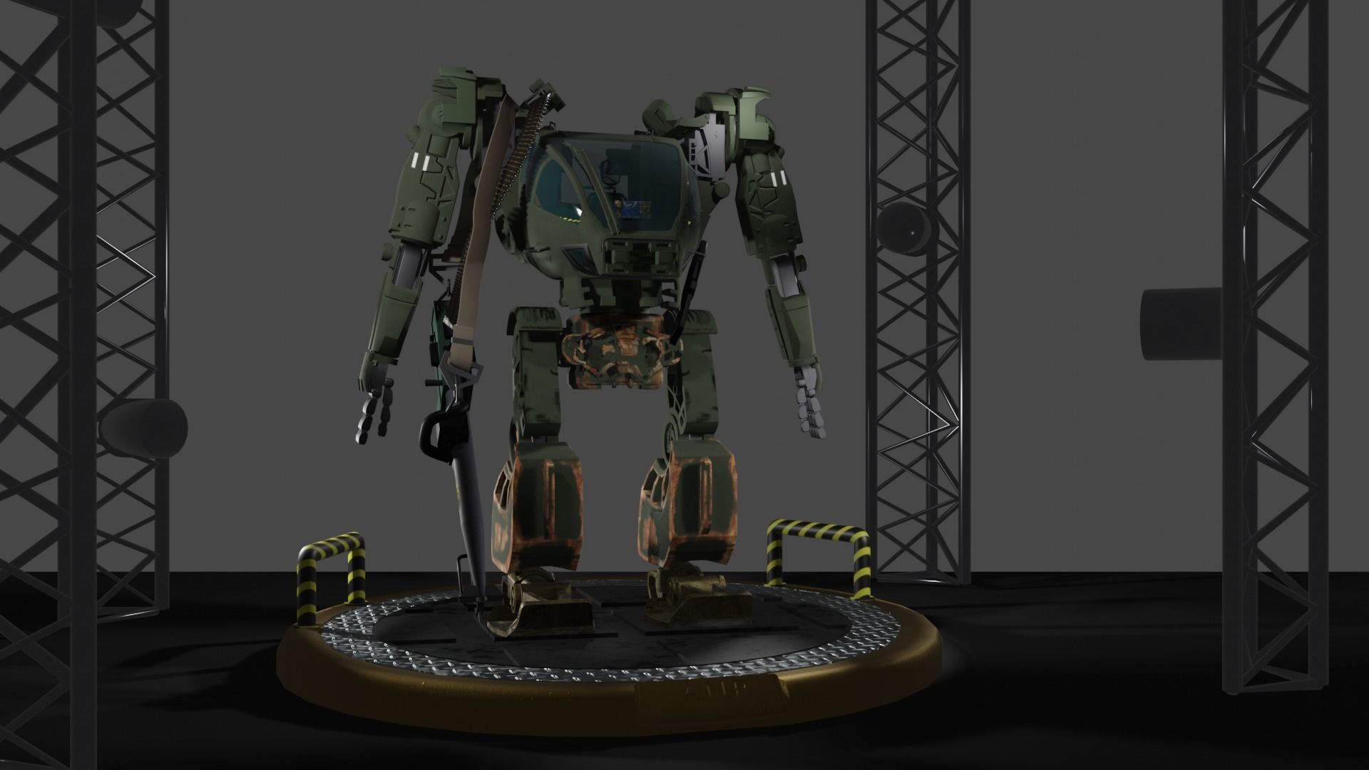 AMP Suit Avatar Exoskeleton 3D model 3D model | CGTrader