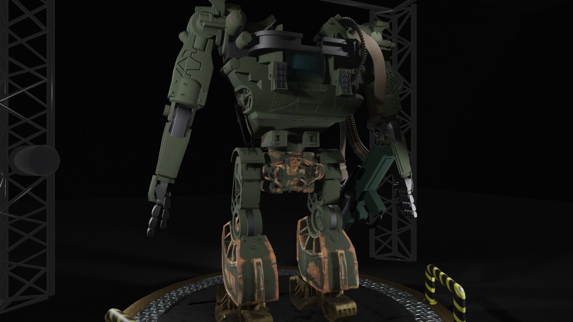 AMP Suit Avatar Exoskeleton 3D model 3D model | CGTrader