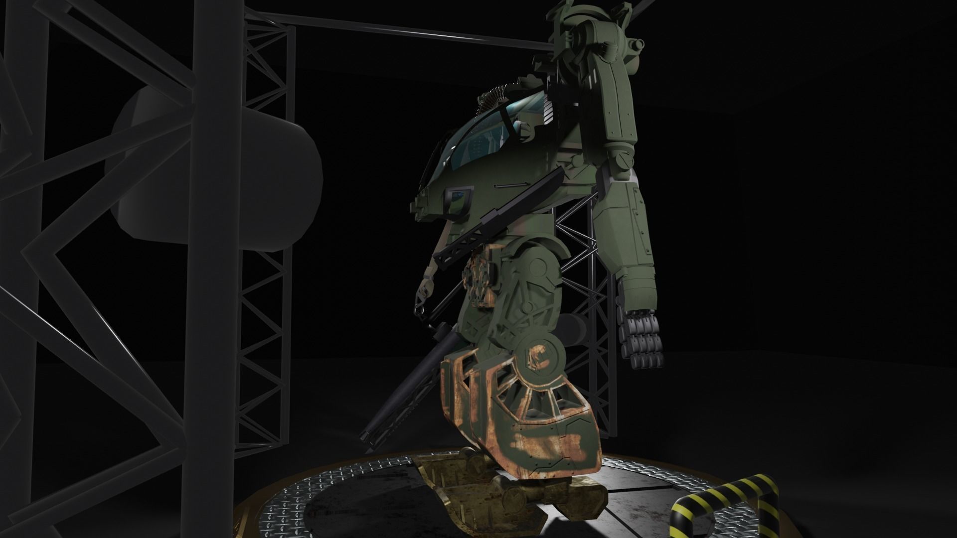 AMP Suit Avatar Exoskeleton 3D model 3D model | CGTrader