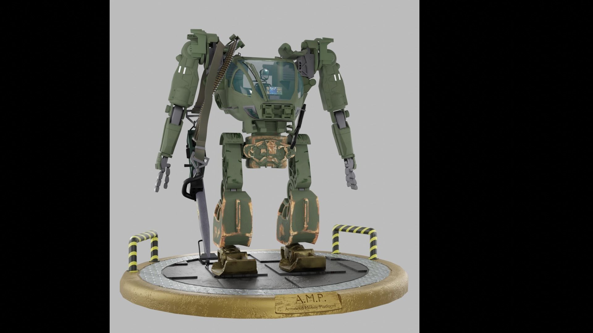AMP Suit Avatar Exoskeleton 3D model 3D model | CGTrader