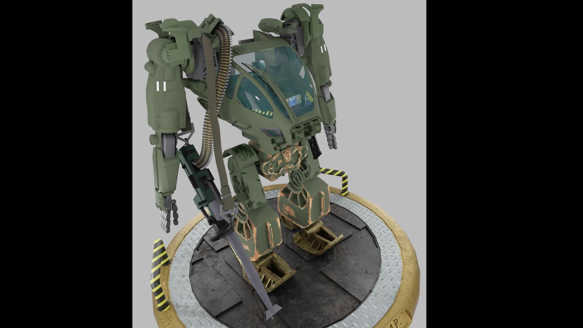 AMP Suit Avatar Exoskeleton 3D model 3D model | CGTrader