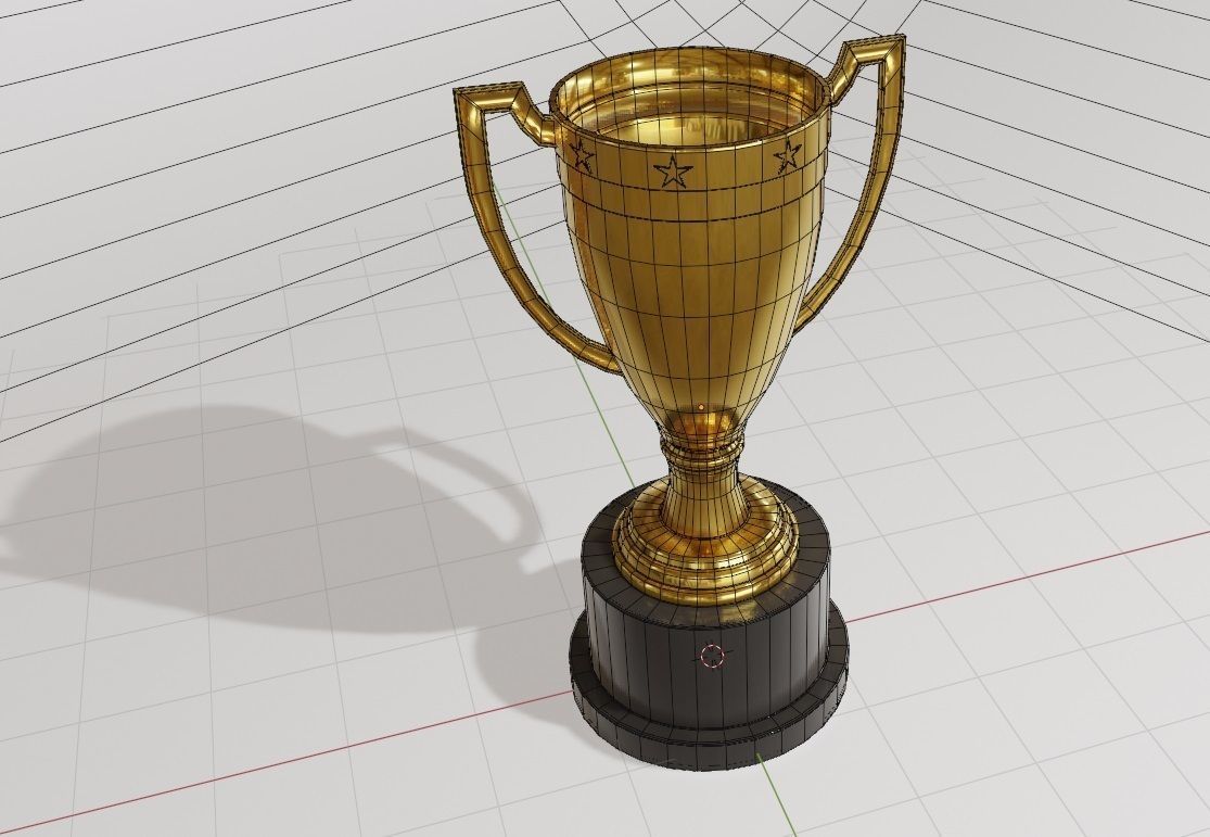 competition trophy cup 3D model | CGTrader
